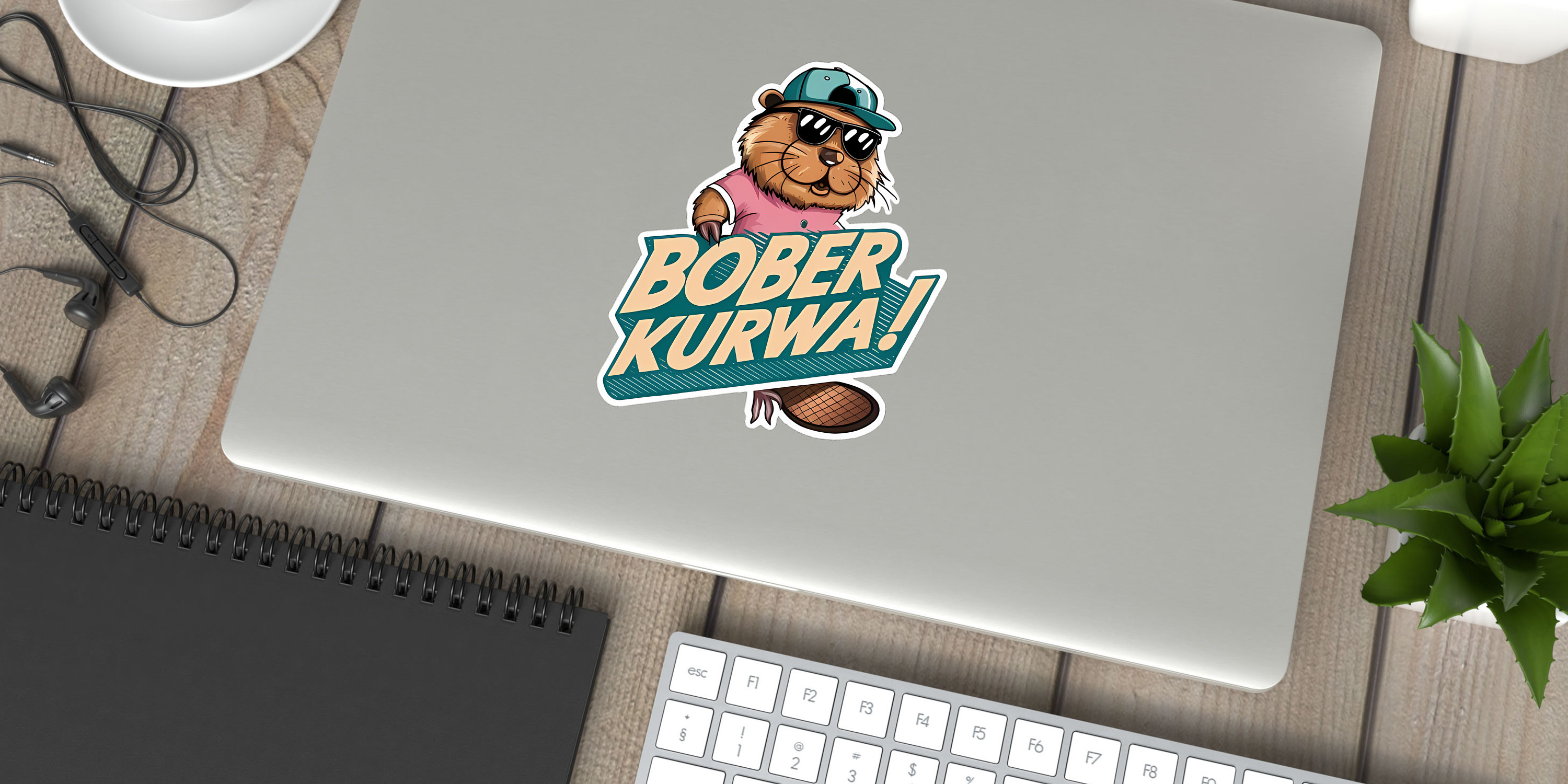 Bober Kurwa Vinyl Sticker Beaver Naklejka - Etsy