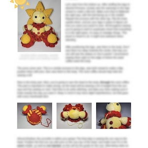 PDF PATTERN DOWNLOAD - Sundrop and Moondrop Crochet Plushies - Etsy