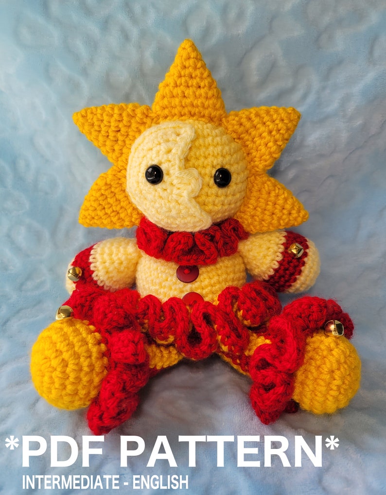 PDF PATTERN DOWNLOAD - Sundrop and Moondrop Crochet Plushies - Etsy