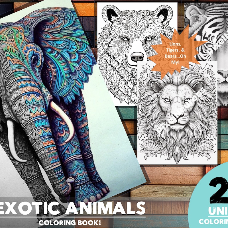 Exotic Animals - Etsy