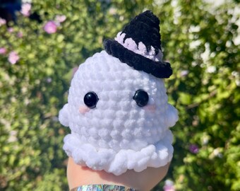 BABY BOO GHOST Crochet Ghost Amigurumi Cute Halloween Plushie Spooky ...