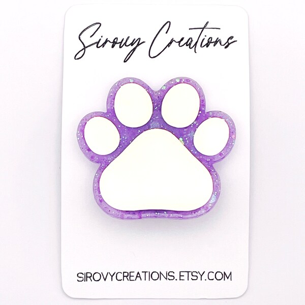 Paw Hair Clip - Etsy