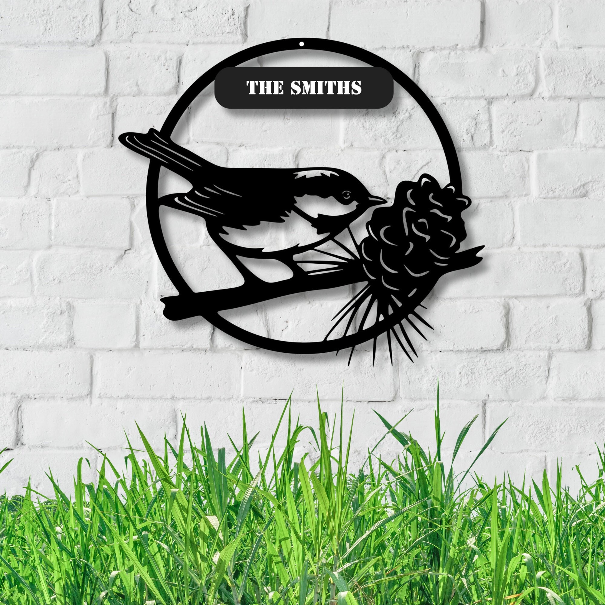 Custom Bird Metal Sign, Outdoors Sign, Camp Sign, House Sign ...