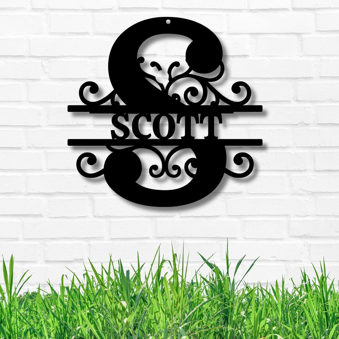 Custom Metal Letter Sign, Custom Metal Letter Decor, Personalized Metal ...