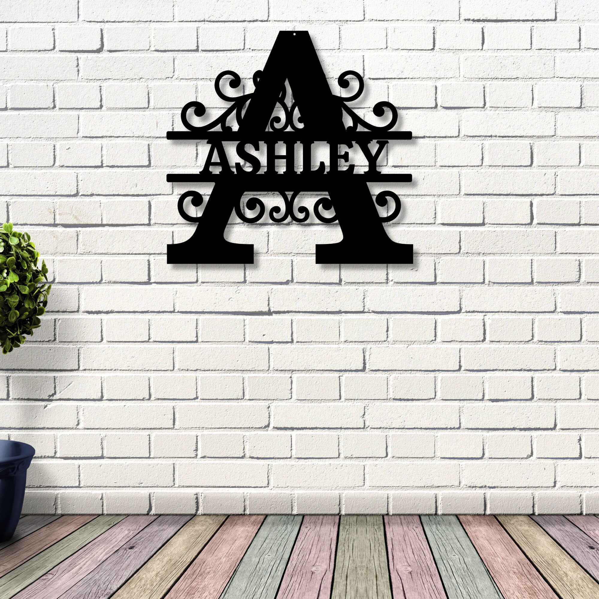 Custom Metal Letter Sign, Custom Metal Letter Decor, Personalized Metal ...