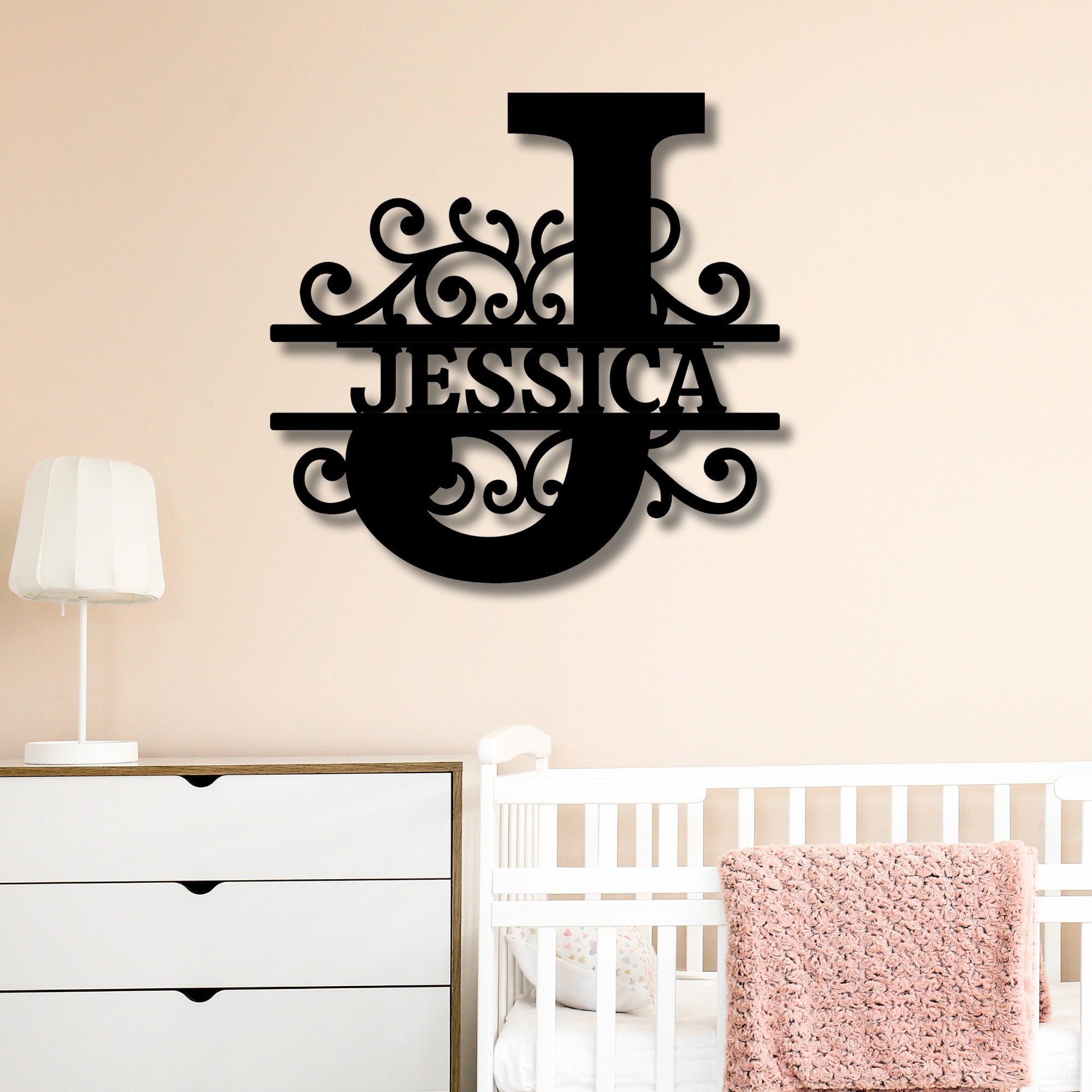 Custom Metal Letter Sign, Custom Metal Letter Decor, Personalized Metal ...