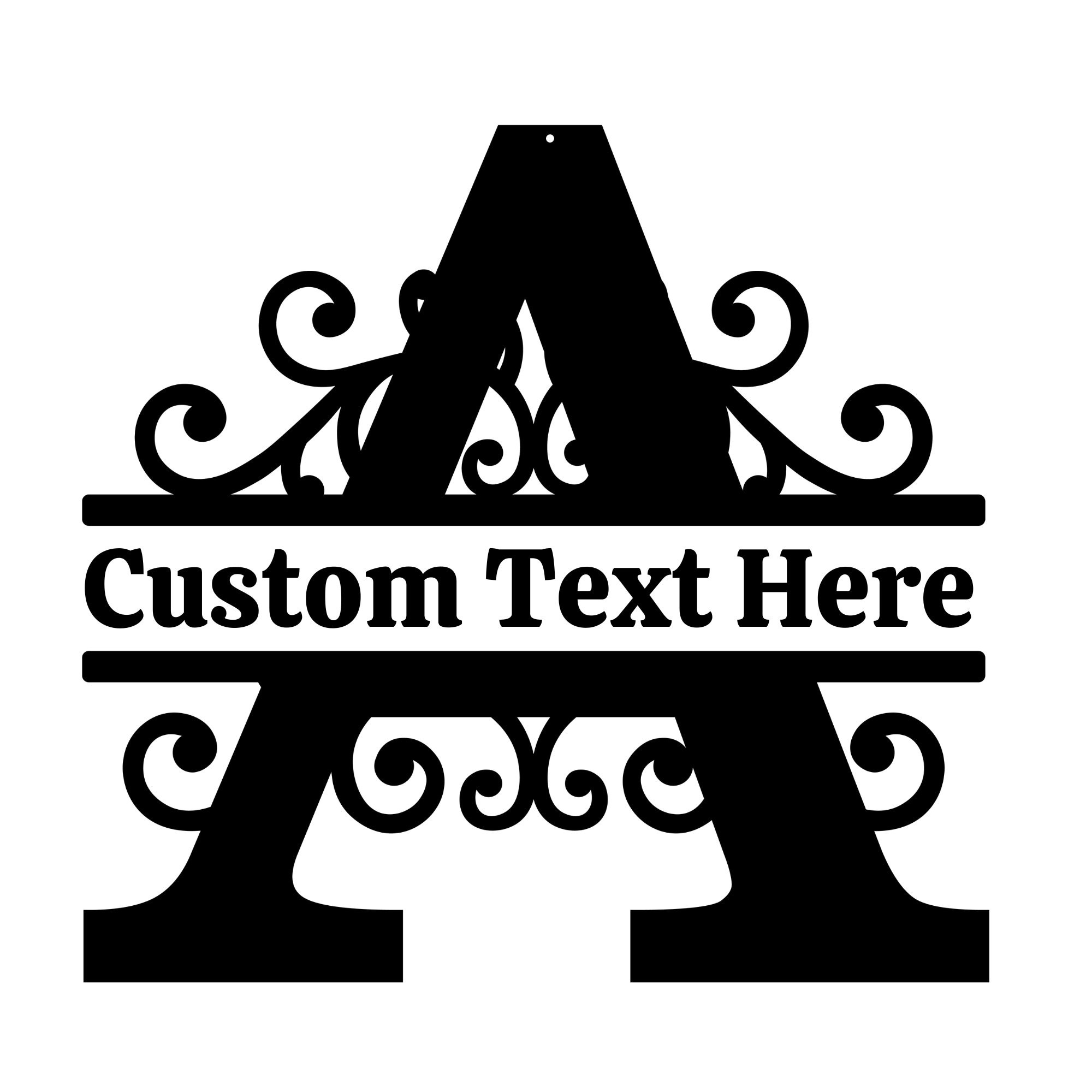 Custom Metal Letter Sign, Custom Metal Letter Decor, Personalized Metal ...