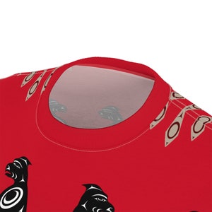 Coast Salish Regalia Paddle Thunderbird Indigenous Native Unisex Cut ...