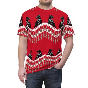 Coast Salish Regalia Paddle Thunderbird Indigenous Native Unisex Cut ...