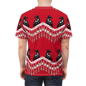 Coast Salish Regalia Paddle Thunderbird Indigenous Native Unisex Cut ...