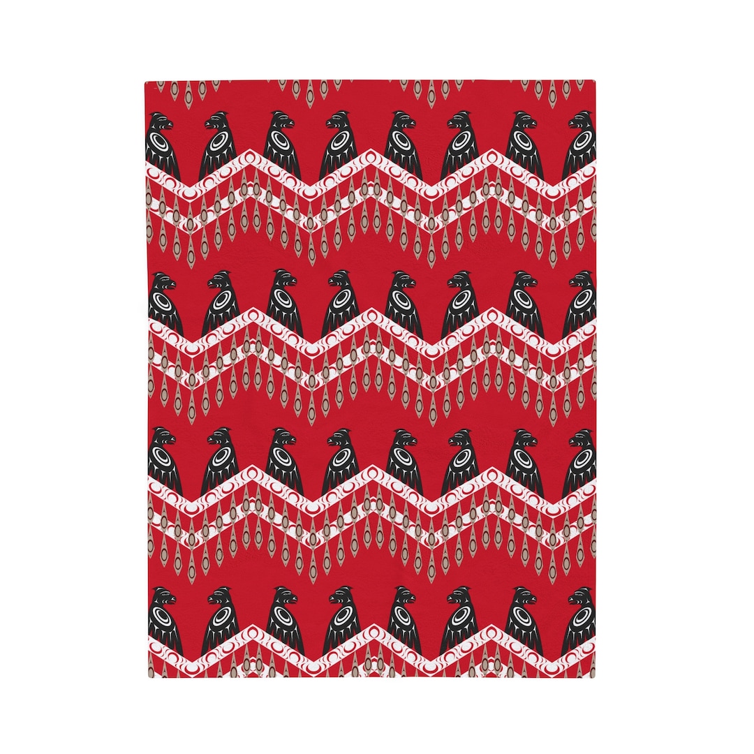 Coast Salish Regalia Thunderbird Native Indigenous Velveteen - Etsy