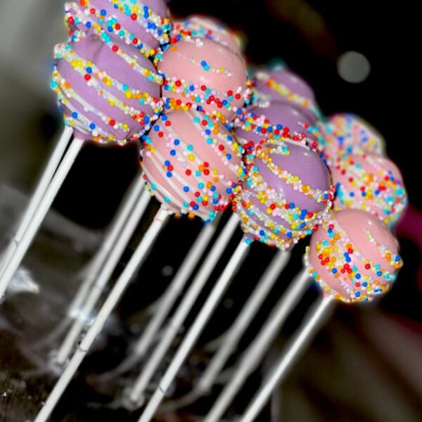 Purple Cake Pops - Etsy
