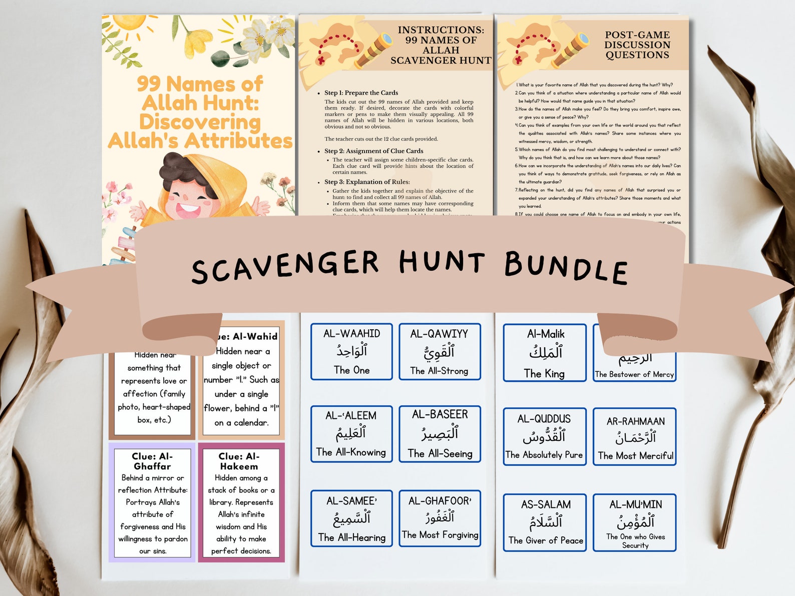 Eid Activity Printable, Scavenger Hunt, Ramadan Activity Book, Muslim ...