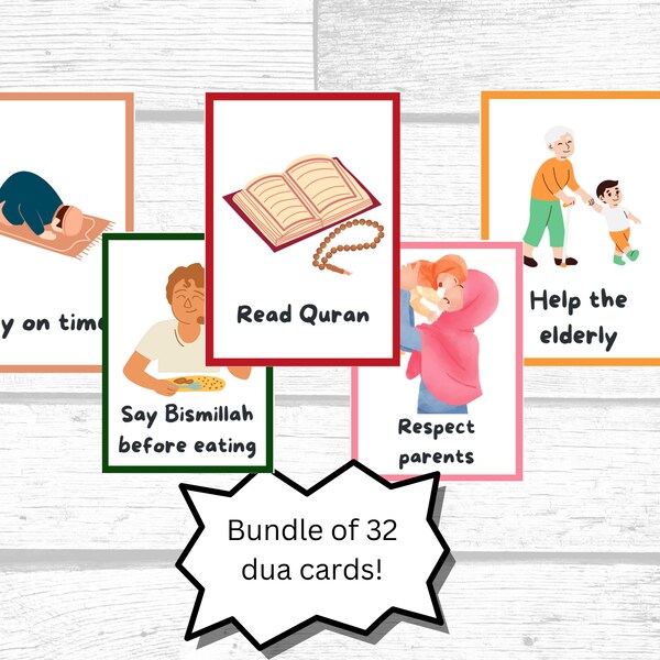 Good Deeds Cards Printable, Islamic Gifts, Eid Gifts, Islam Cards ...