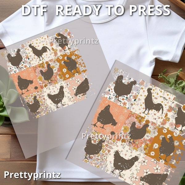 Chicken Transfer - Etsy