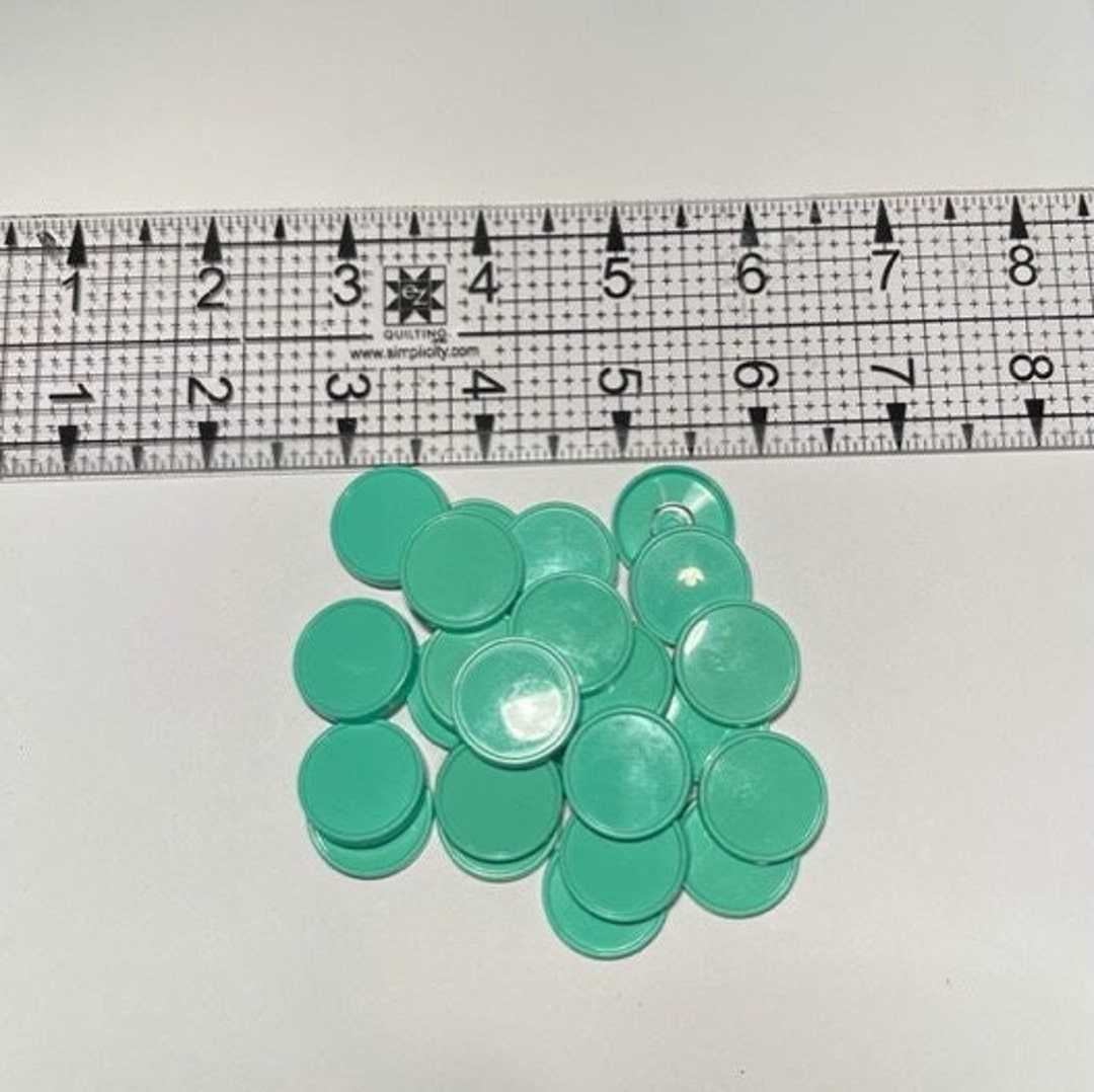 25 Medium Mint Green Medicine Caps - Etsy