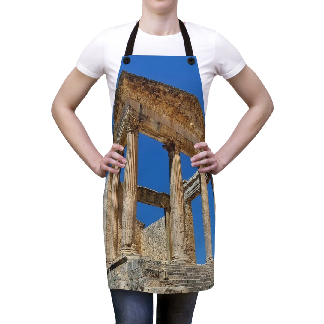 Apron (AOP) #roman#kitchen#ancient#italian#dougga#tunisia#restaurant# ...