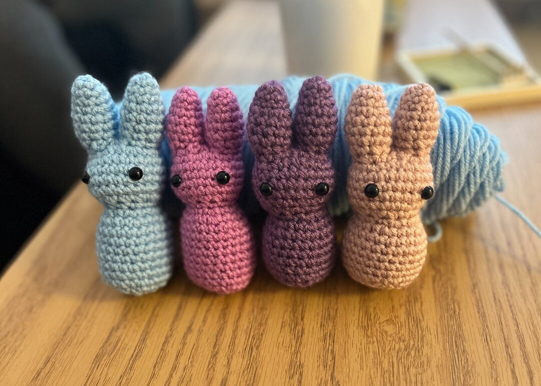 Crochet Bunny Peeps - Etsy