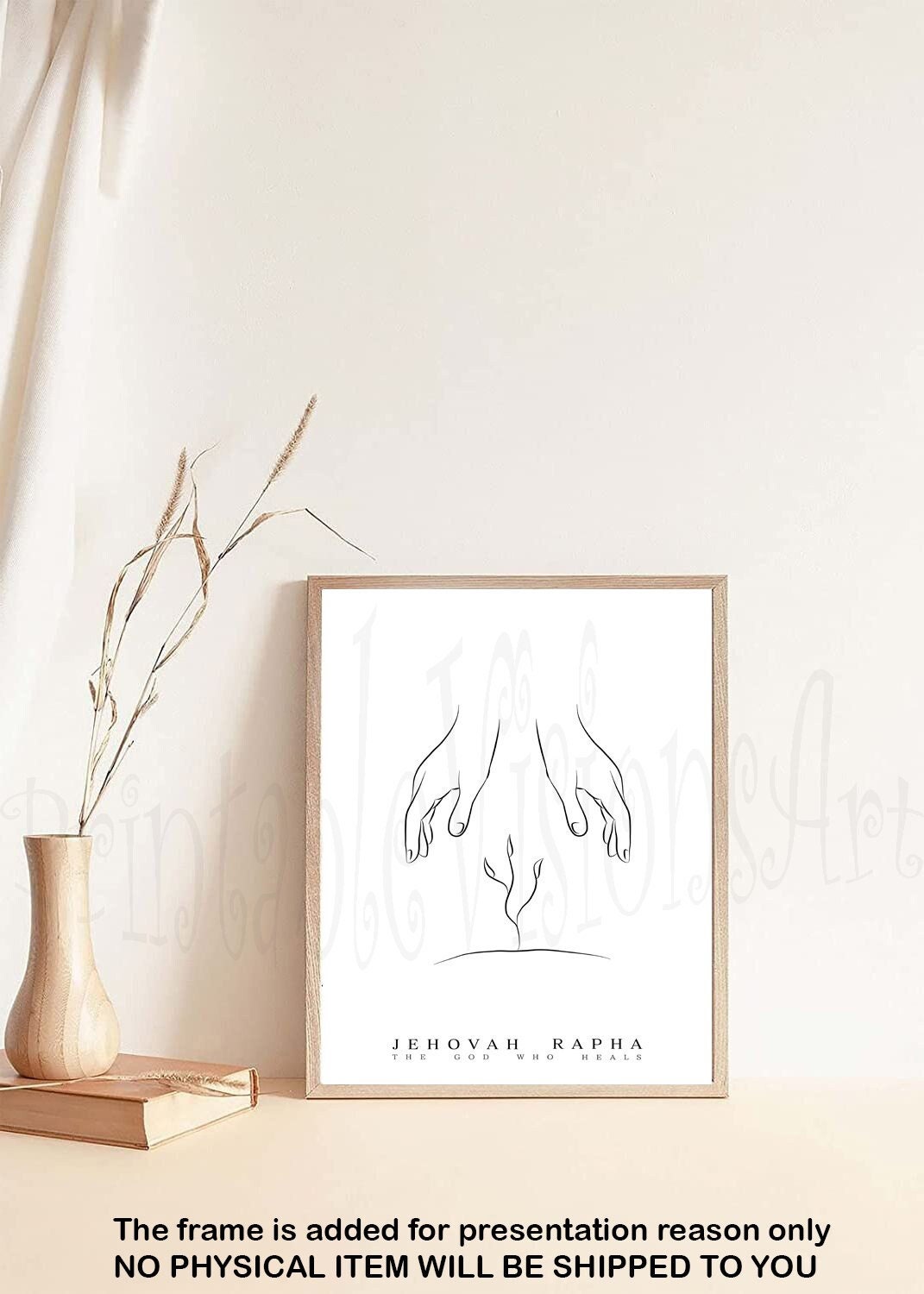 Jehovah Rapha: the Lord Our Healer - Bible Verse Printable Art ...