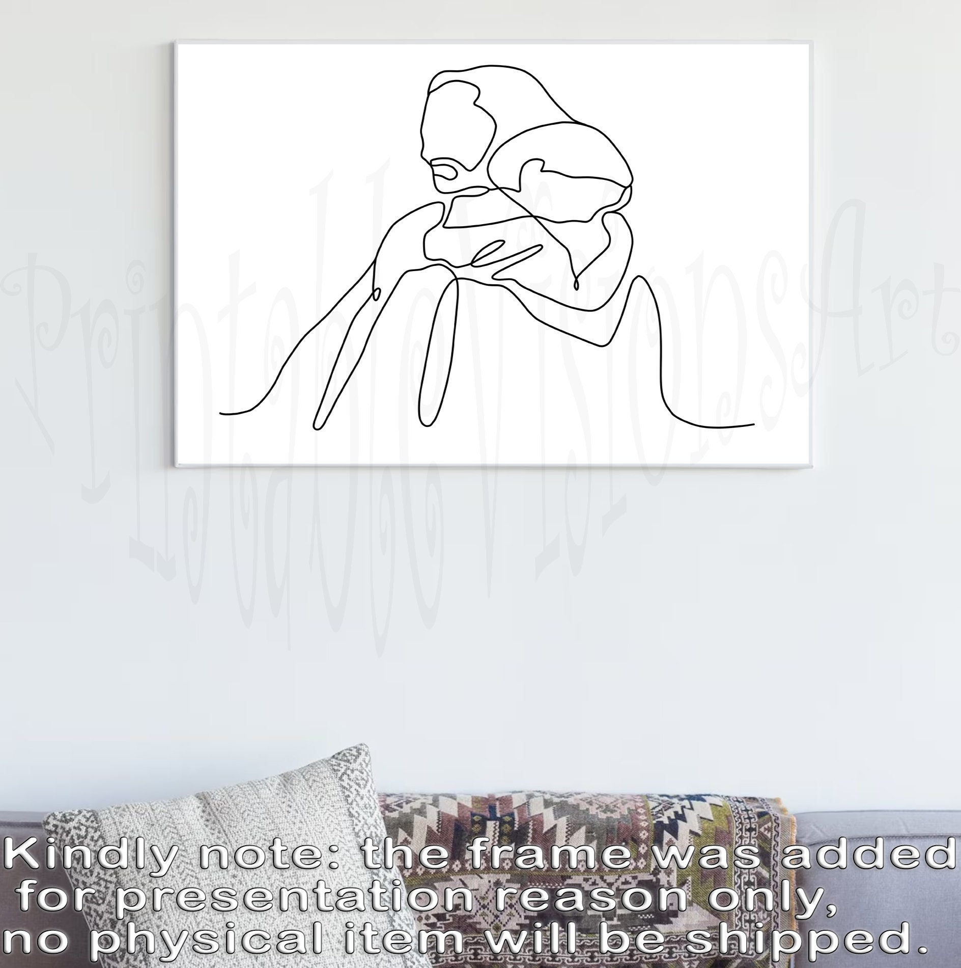 Christ's Embrace -line Art Modern Religious Concept Simple Hand-drawn ...