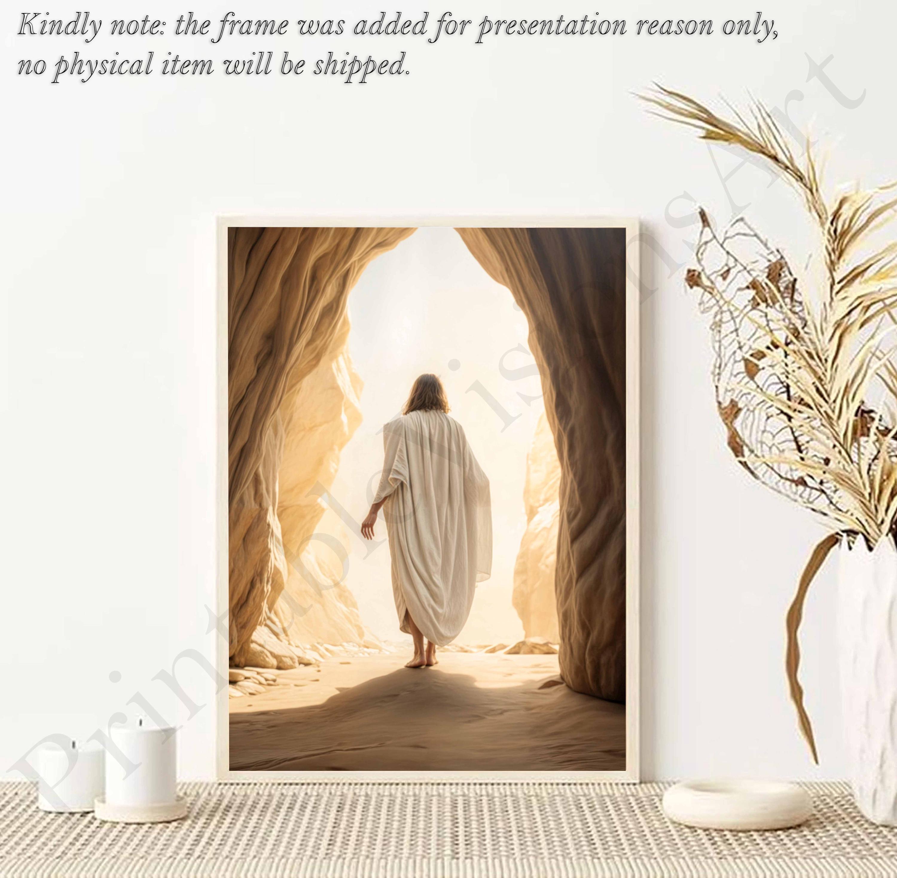 Digital Download Jesus Christ Resurrected Printable Painting He is ...