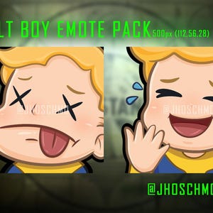 Vault Boy Emote Pack - Etsy