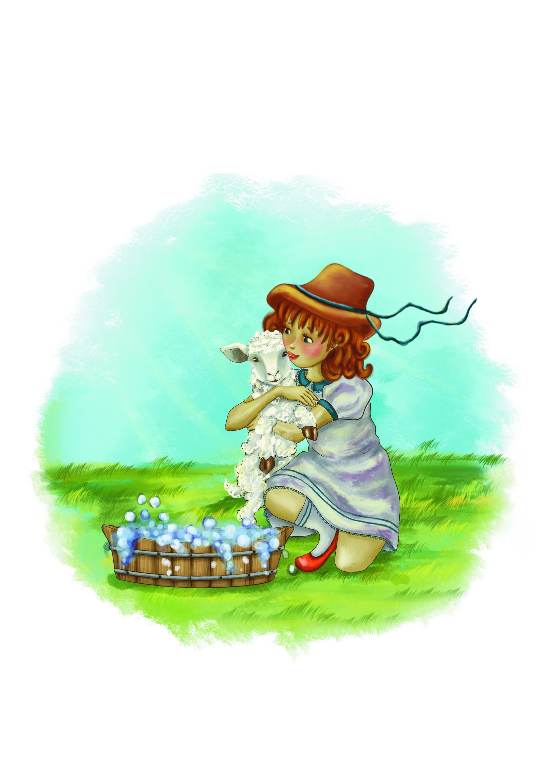 Mary's Little Lamb A Picture Guessing Story for Little Children. Boost ...