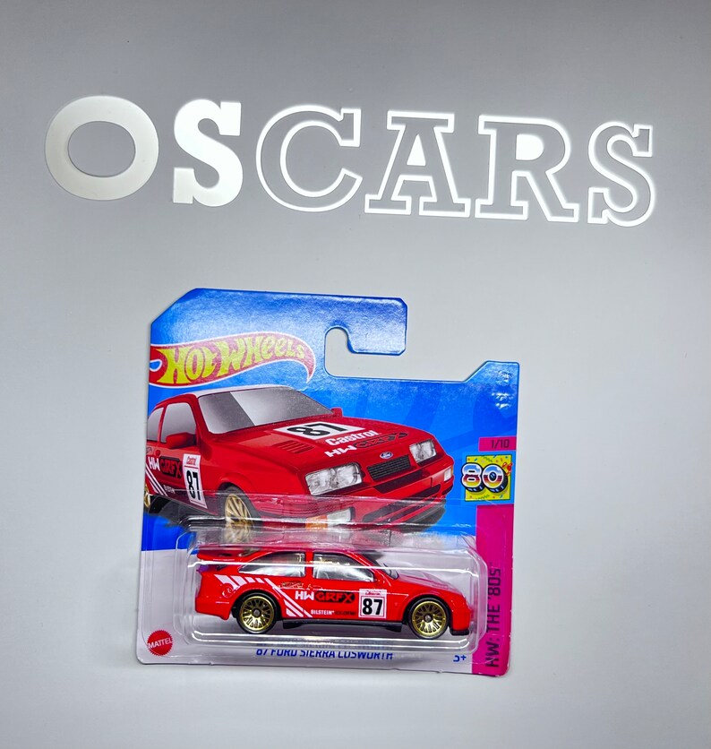 Hotwheels 87 Ford Sierra Cosworth Die Cast Car. Short Card. - Etsy