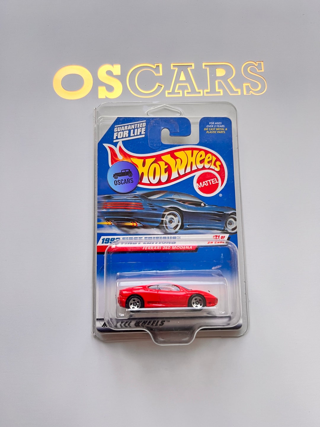 Ferrari 260 Modena, Red Hot Wheels First Editions, Rare Diecast ...