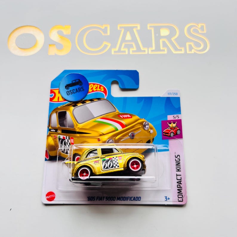 Fiat 500D Modificado, Hot Wheels STH Edition, Rare Diecast Collectible ...