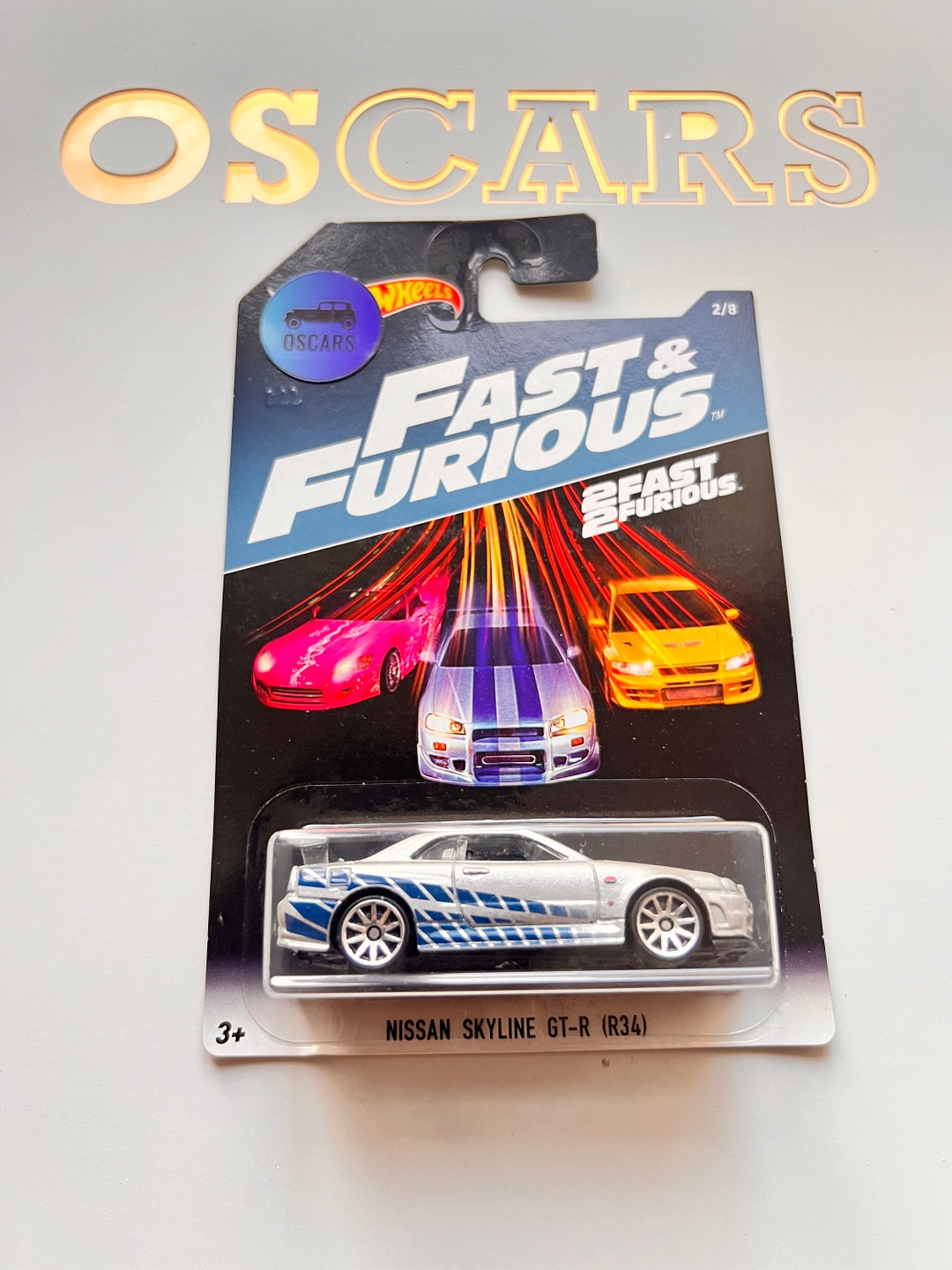 Hotwheels Nissan Skyline GT-R R34 Fast &furious Die Cast Car. Ships ...