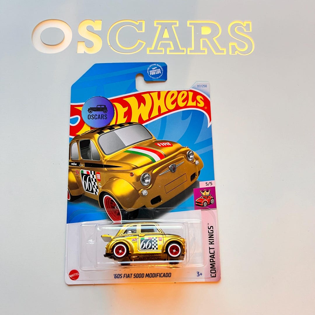 Fiat 500D Modificado, Hot Wheels STH Edition, Rare Diecast Collectible ...