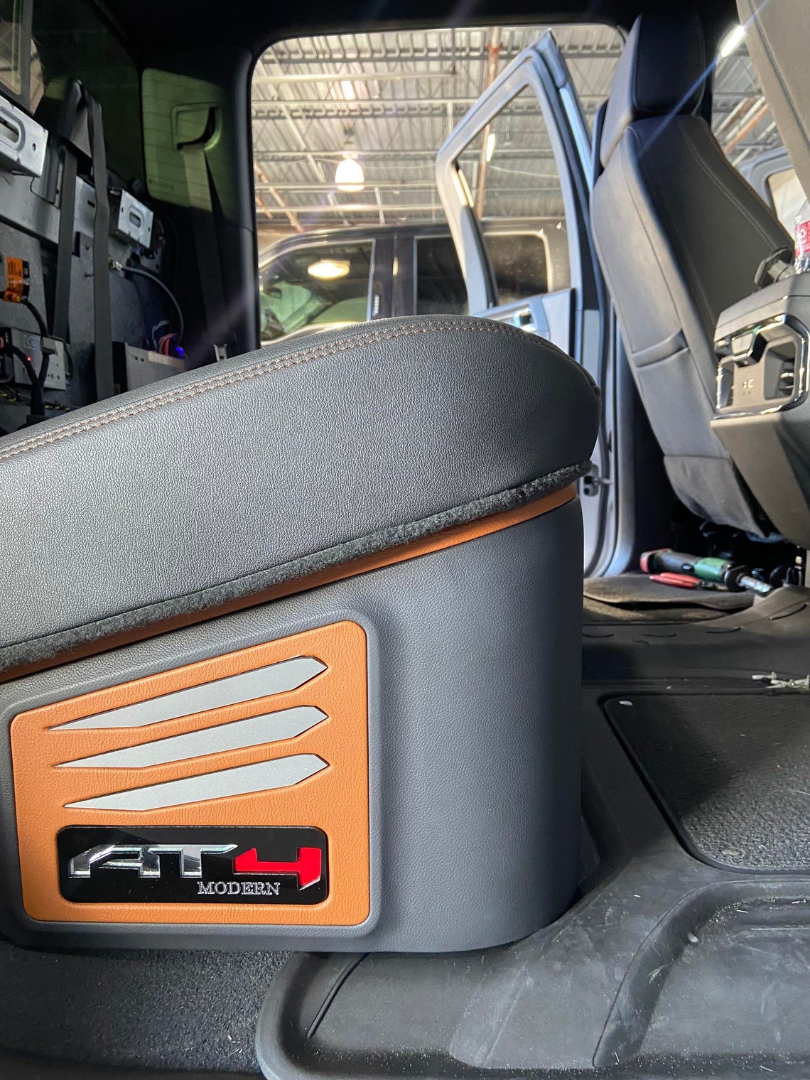 GMC AT4 Sierra Sub Woofer Enclosure Stage 3 With Front and Side Badging ...