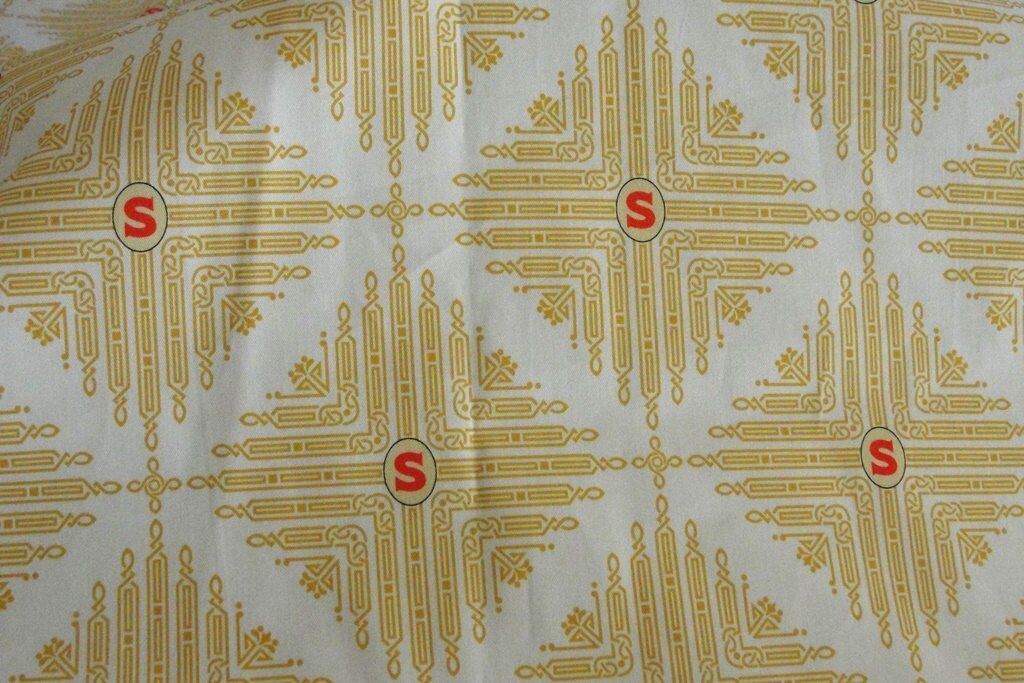 Featherweight Sewing Machine Decal Design 'custom Print' White Fabric ...