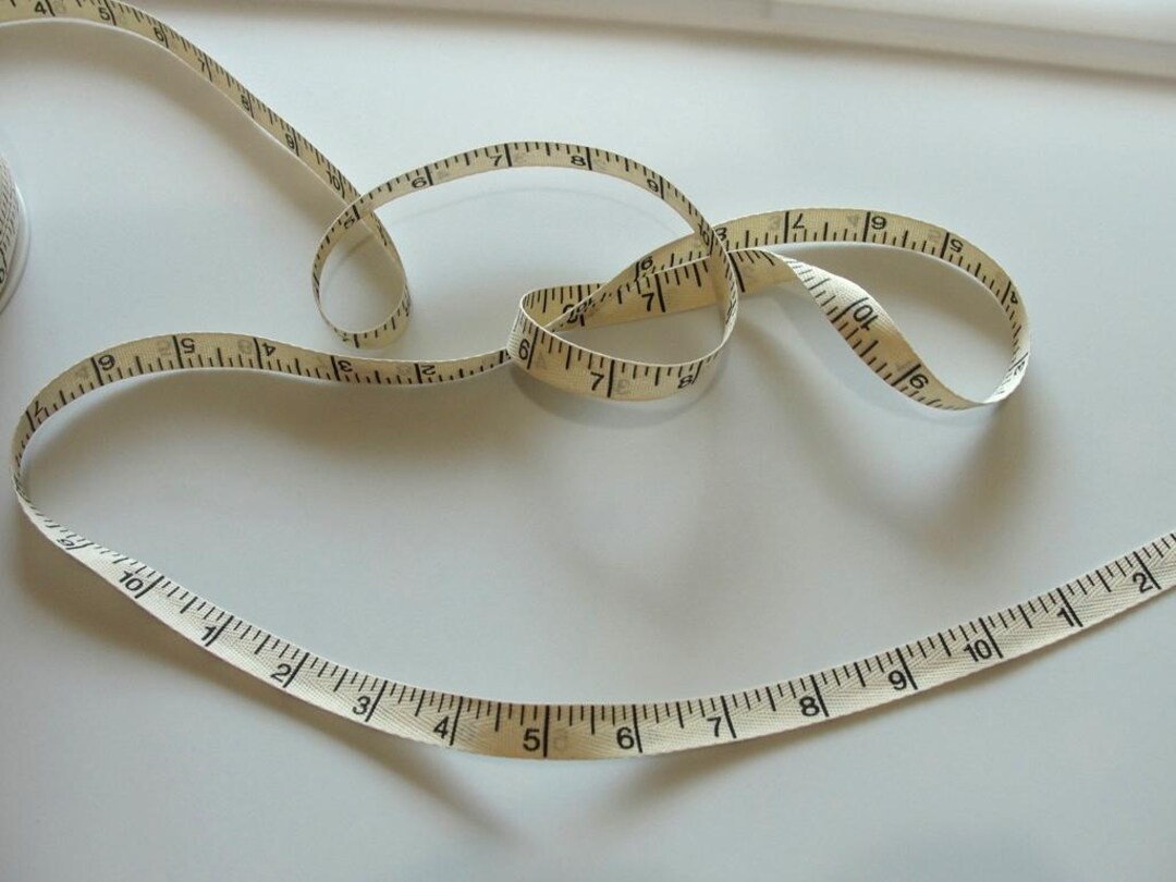 Cotton Twill Tape -- Sew Vintage 9/16" Cotton Twill Measuring Tape ...