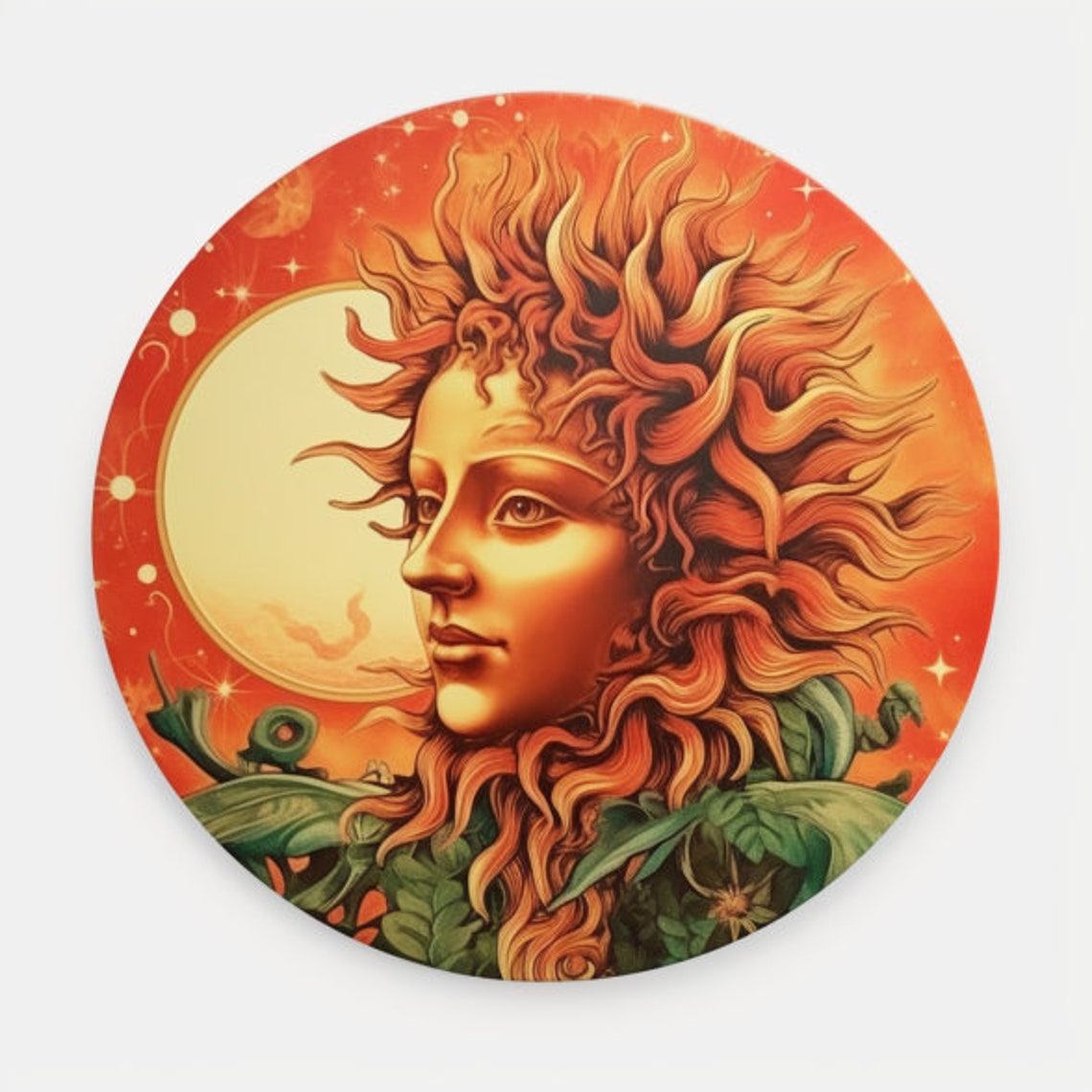 Printable Summer Solstice Sticker Pack - Etsy