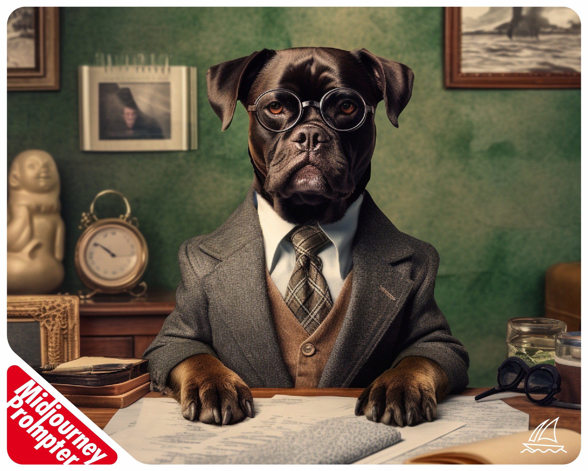 Midjourney Prompt for Funny Animals, AI Prompts for Cute Pets ...