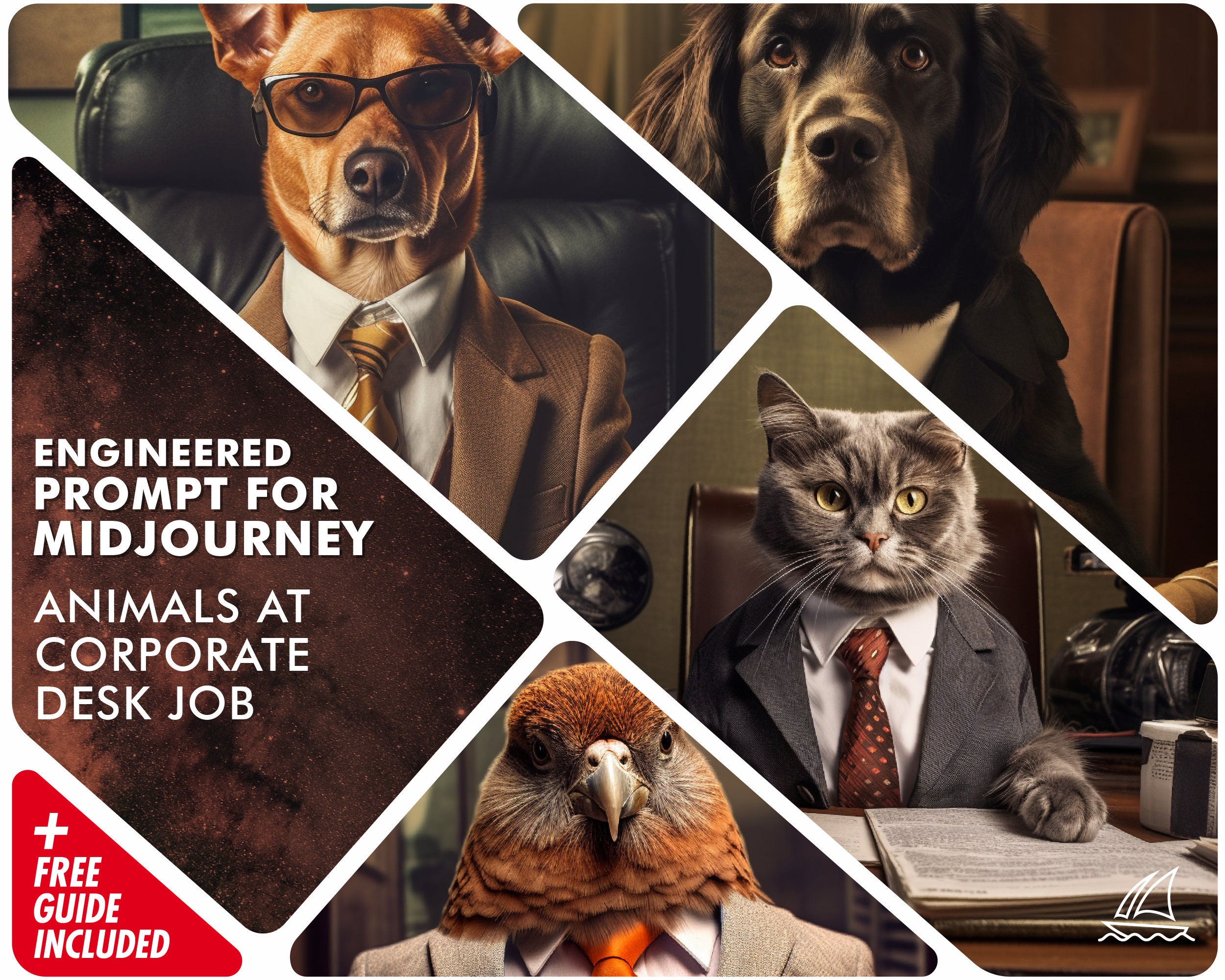 Midjourney Prompt for Funny Animals, AI Prompts for Cute Pets ...