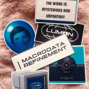 Severance Themed Sticker Set - Etsy