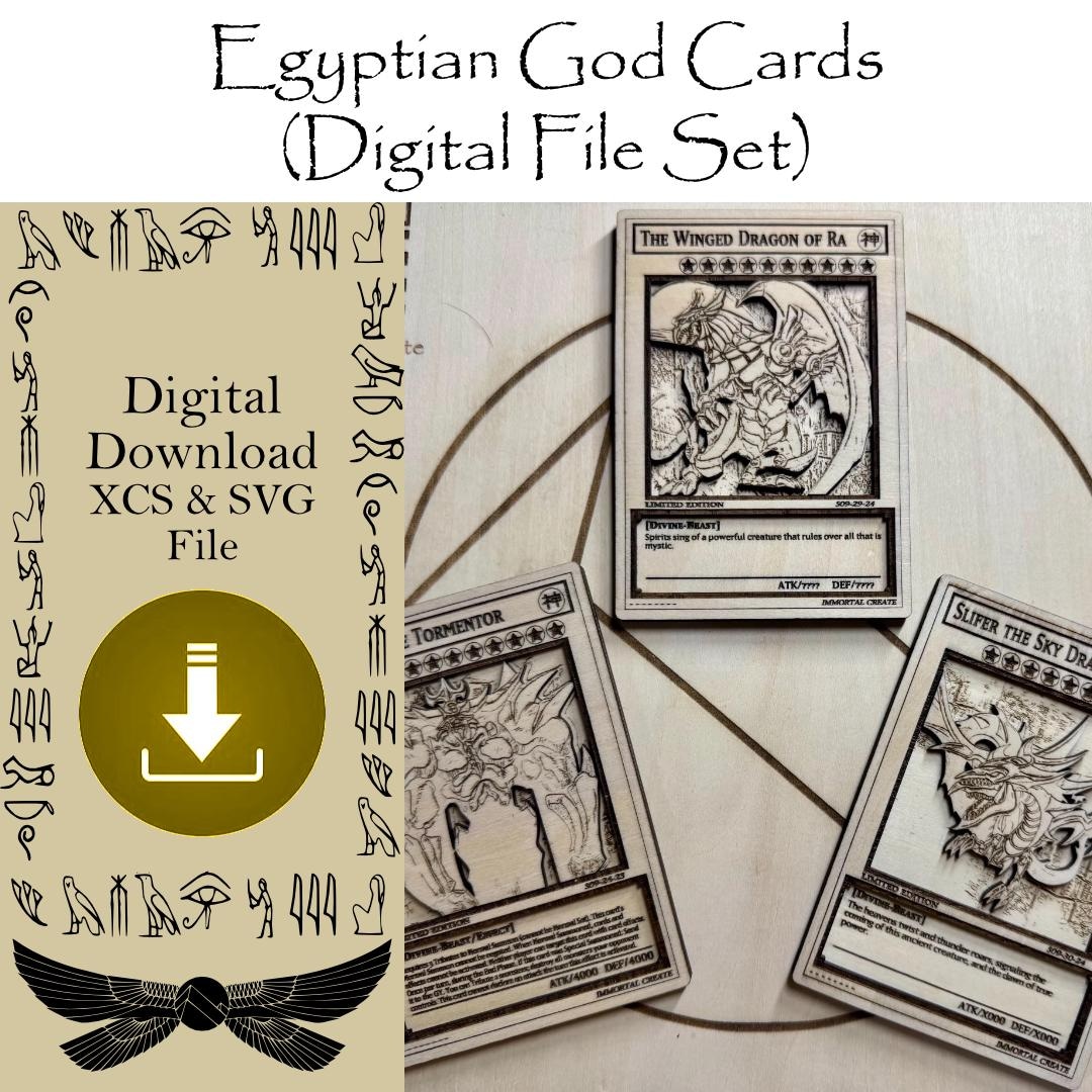 Egyptian God Cards (digital File Set) - Etsy