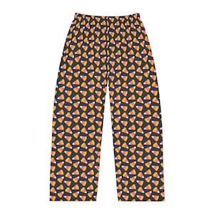 Men's Candy Corn Pajama Pants, Halloween Pjs - Etsy