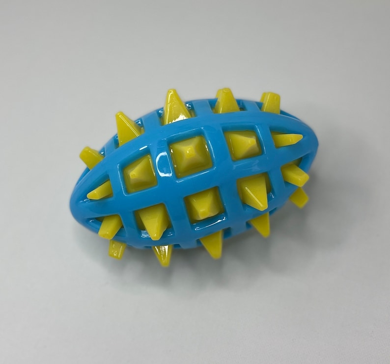Spiky Pineapple Bone Durable Squeaky Dog Toy - Perfect for Tough ...