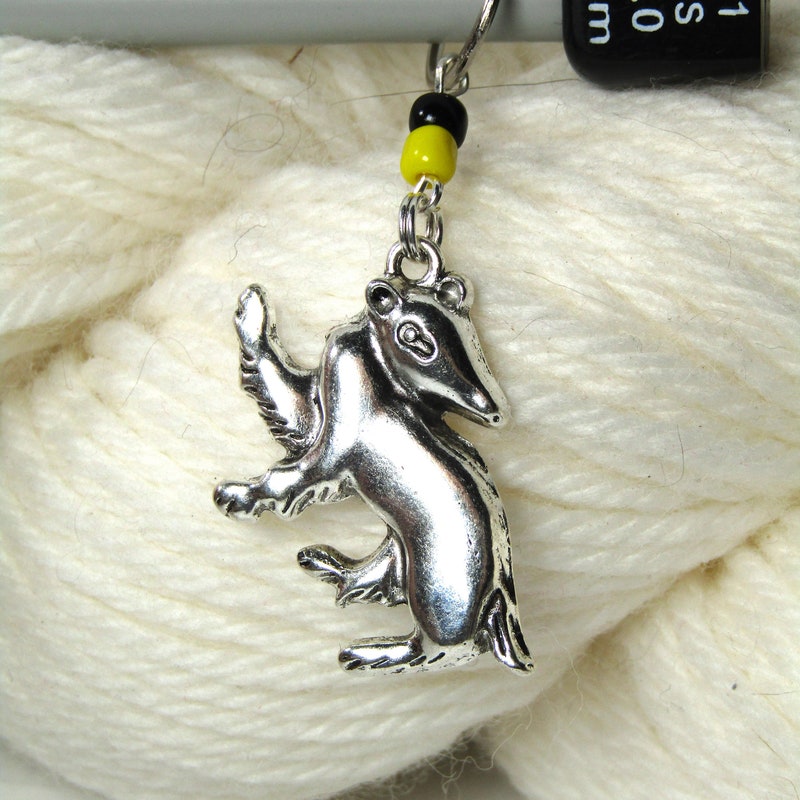 Badger Charm - Etsy