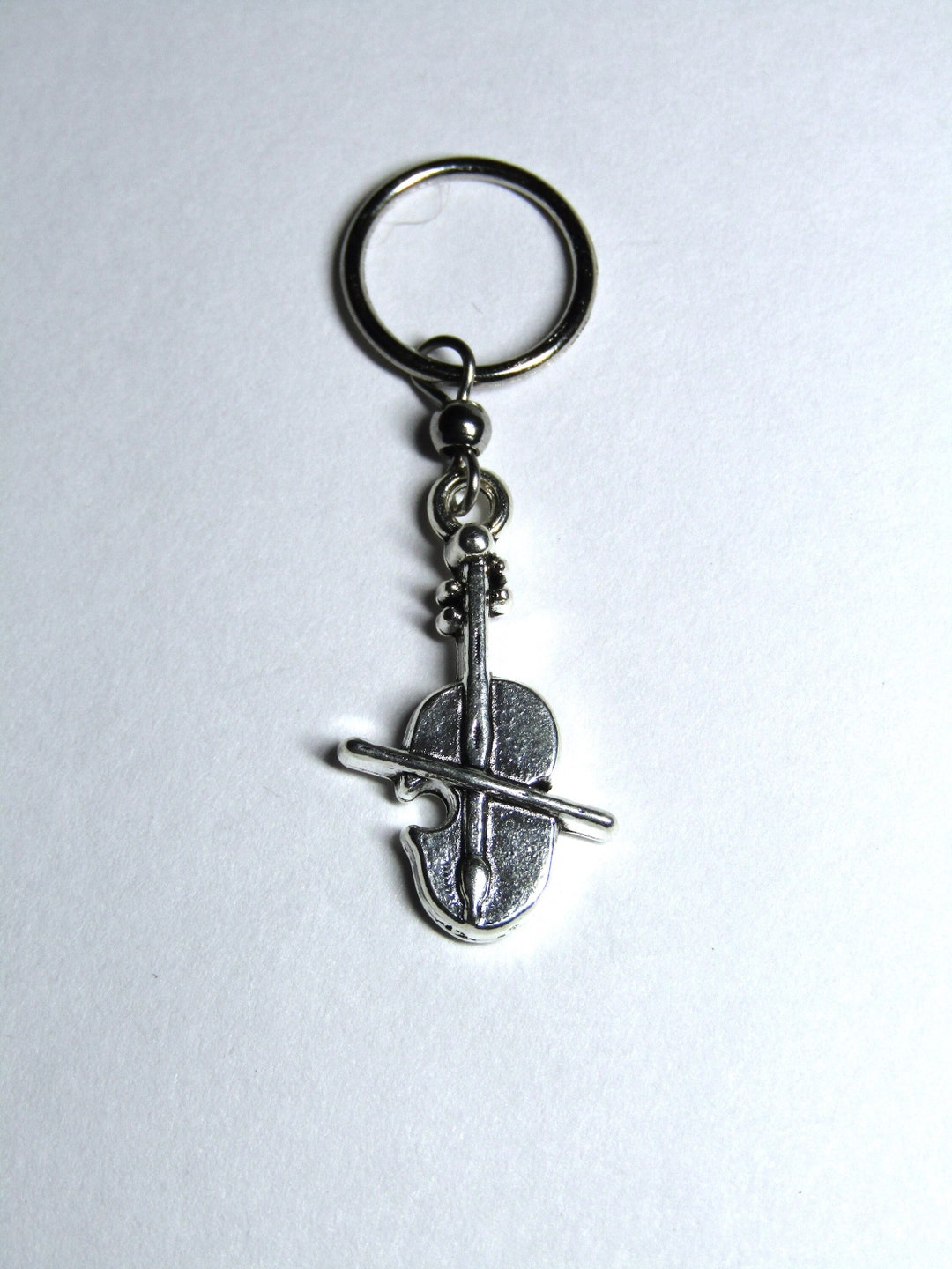 Violin Stitch Marker, Cello Crochet Progress Keeper, Violin Themed Knit ...