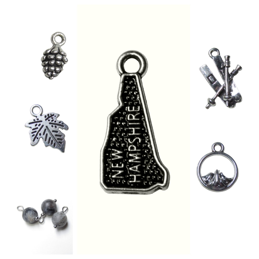 New Hampshire Themed Stitch Marker Set, Progress Keeper for New ...