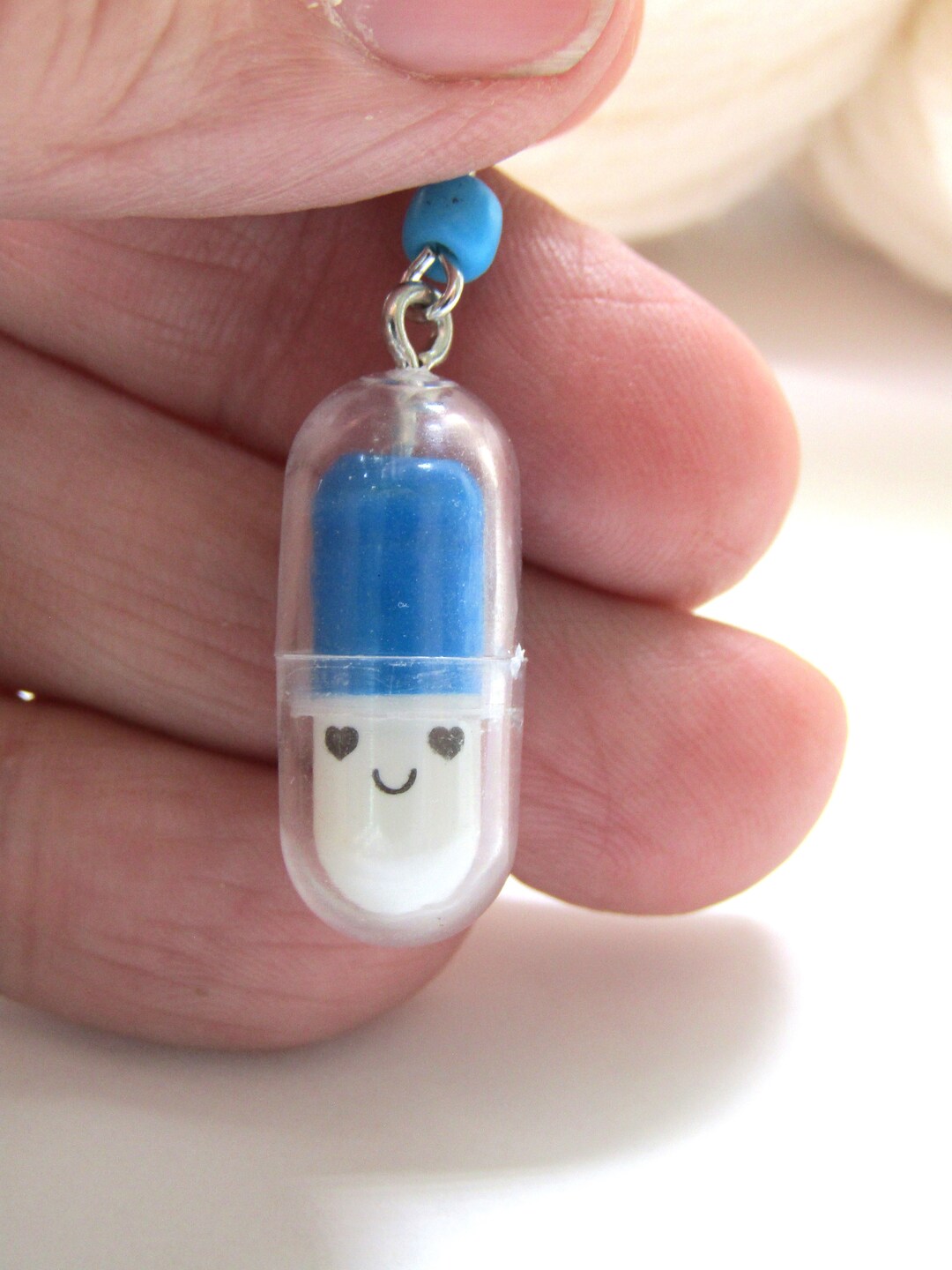 Pill Capsule Ring Stitch Marker, Various Colors, Gift for Knitting ...