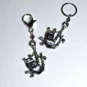Bagpipe Stitch Marker, Bagpipe Crochet Progress Keeper, Bagpipe Themed ...
