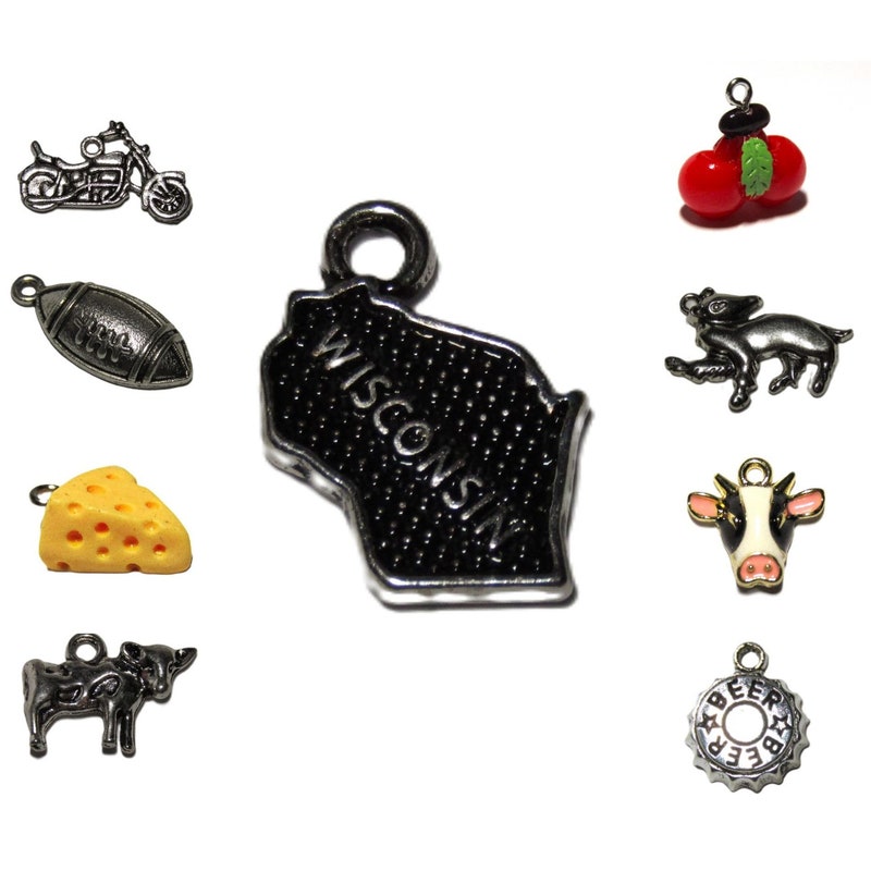 Wisconsin Charms - Etsy