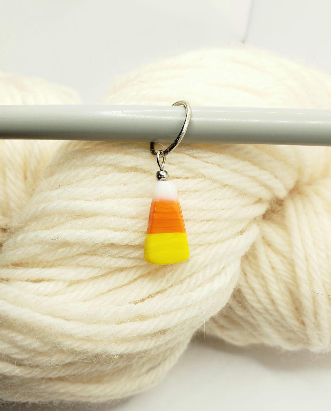 Candy Corn Stitch Marker, Colorful Candy Corn Progress Keeper, Stitch ...