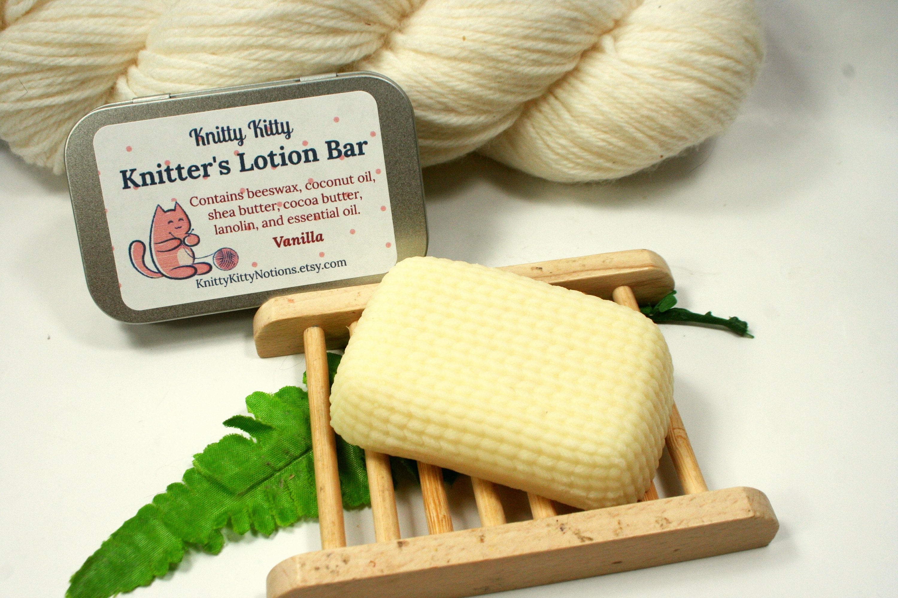 Knit Stitch Pattered Solid Lotion Bar, Moisturizer Bar, Beeswax Lotion ...